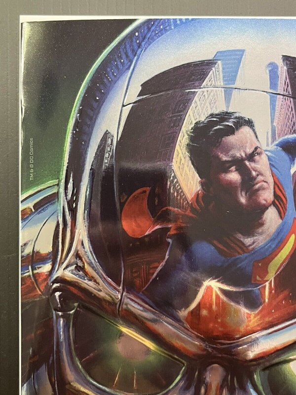 Action Comics #1051 Steve Beach Foil Embossed Variant NM DC Superman ...