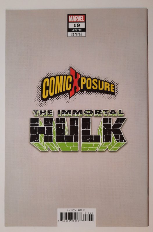 The Immortal Hulk #19 ComicXposure Exclusive Variant | Comic Books ...