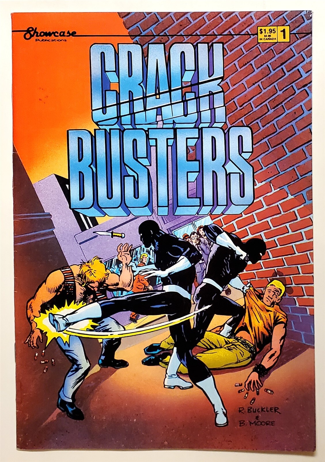 Crack Busters #1 (Nov 1986, Showcase) 6.0 FN | Comic Books - Copper Age ...