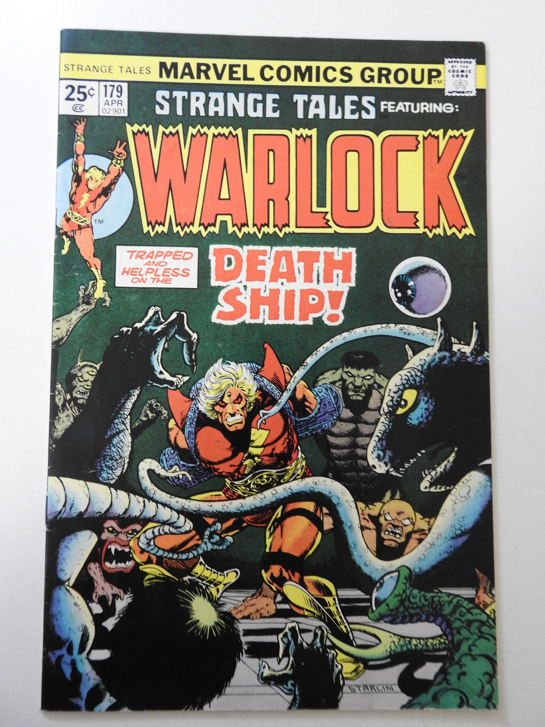 Strange Tales #179 (1975) VG Condition indentations on fc | Comic Books ...