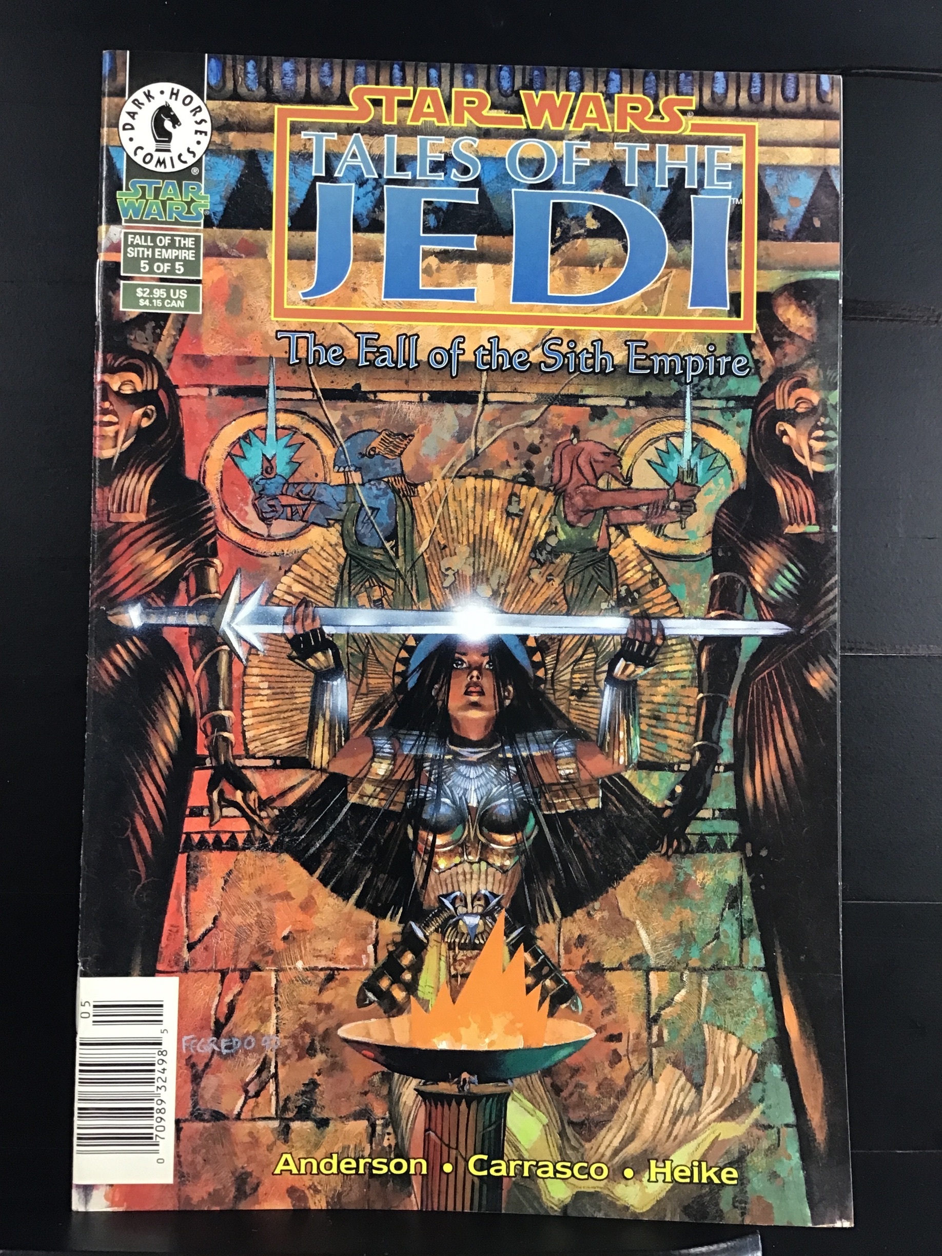 Star Wars: Tales of the Jedi - The Fall of the Sith Empire #5 (1997 ...