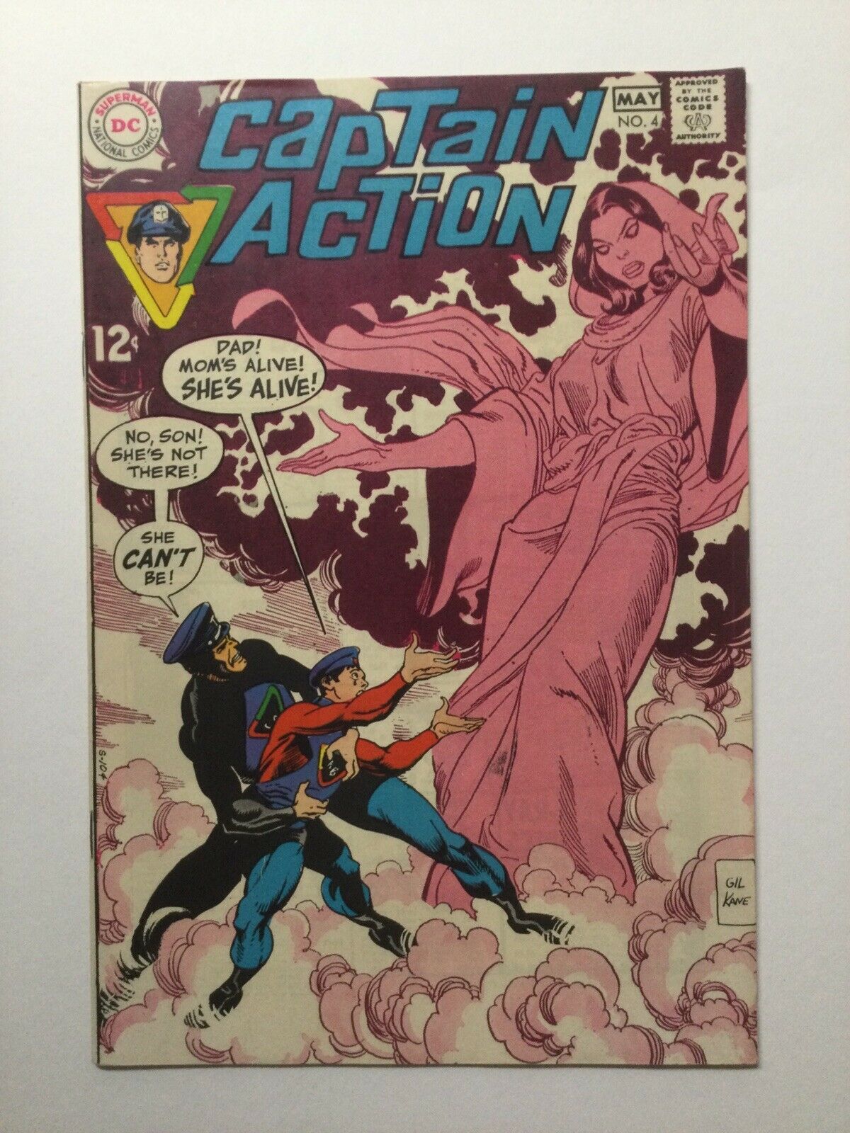 Captain Action 4 Very Fine- vf- 7.5 Dc Comics | Comic Books - Silver ...