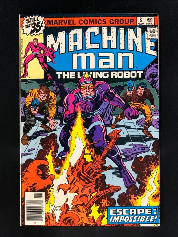 Machine Man #8 (1978) | Comic Books - Bronze Age, Marvel, Machine Man ...