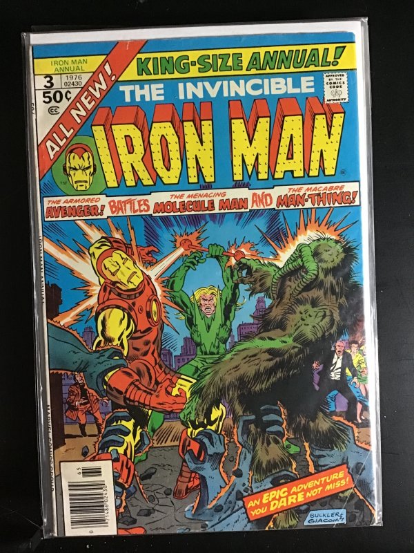 Iron Man Annual #3 (1976) | Comic Books - Bronze Age, Marvel / HipComic