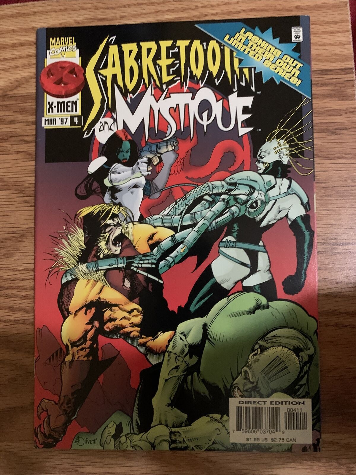 Mystique & Sabretooth Vol 1 #4: Marvel Comics (1997) | Comic Books ...