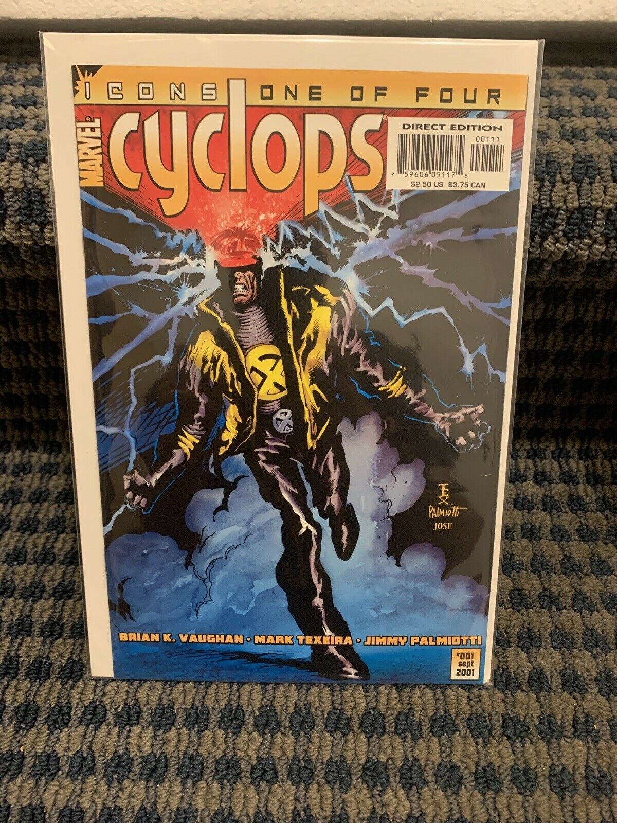 2001 “Icons” CYCLOPS Complete Mini Series, Modern, Marvel #1-4 (X9 ...