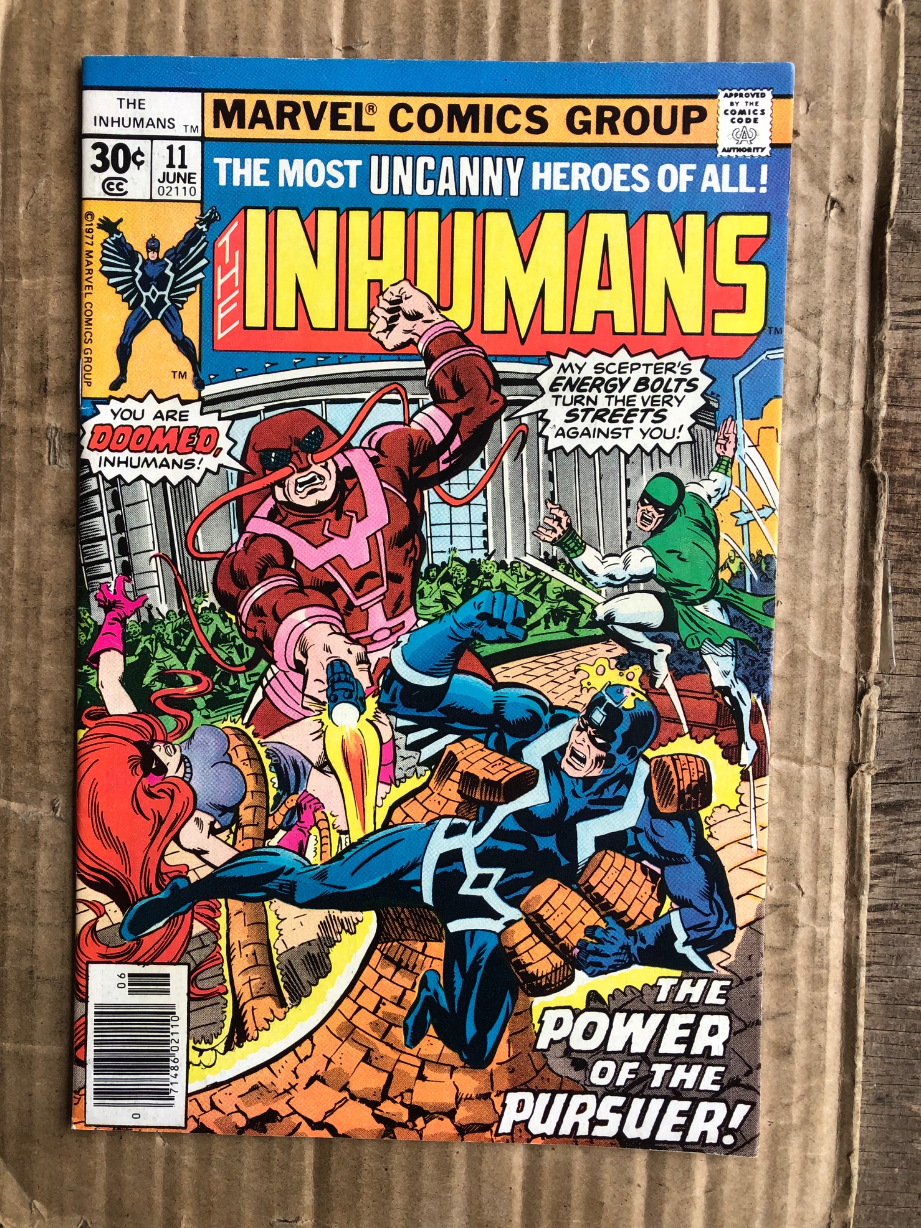 The Inhumans #11 (1977) | Comic Books - Bronze Age, Marvel, Inhumans ...