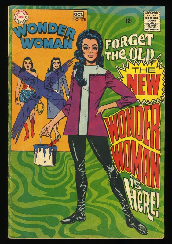 Wonder Woman #178 VG/FN 5.0 1st New Wonder Woman! | Comic Books ...