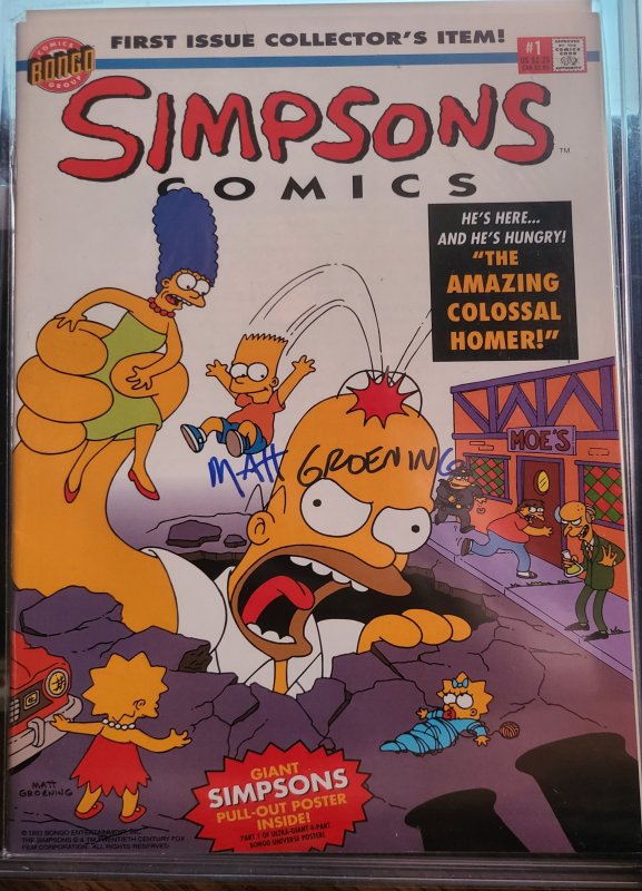 The Simpsons Comics #1 (1993) | Comic Books - Modern Age, Bongo ...