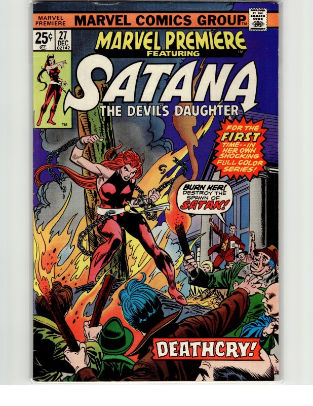 Marvel Premiere #27 (1975) Satana | Comic Books - Bronze Age, Marvel ...