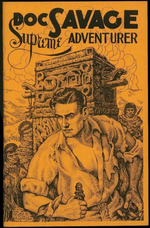 Doc Savage Supreme Adventurer Fanzine 1980- Frank Hamilton Pulps FN ...
