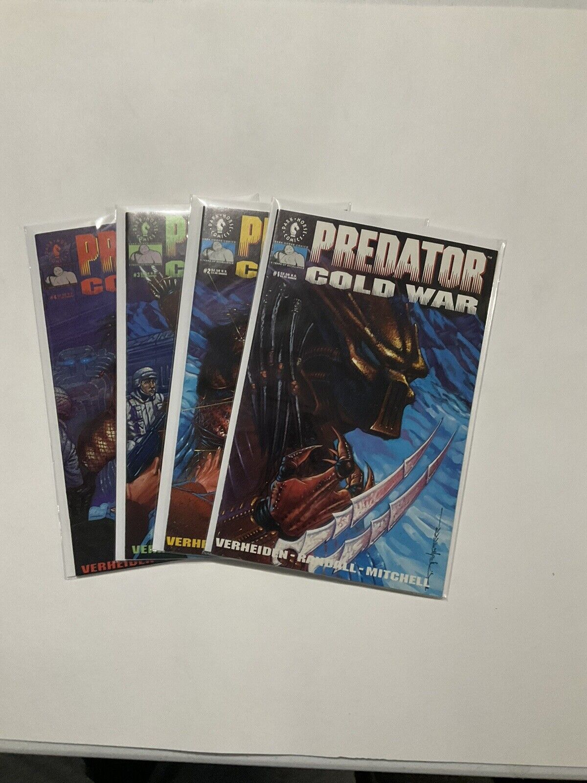 Predator Cold War 1 2 3 4 lot run set Near Mint Nm Dark Horse | Comic ...