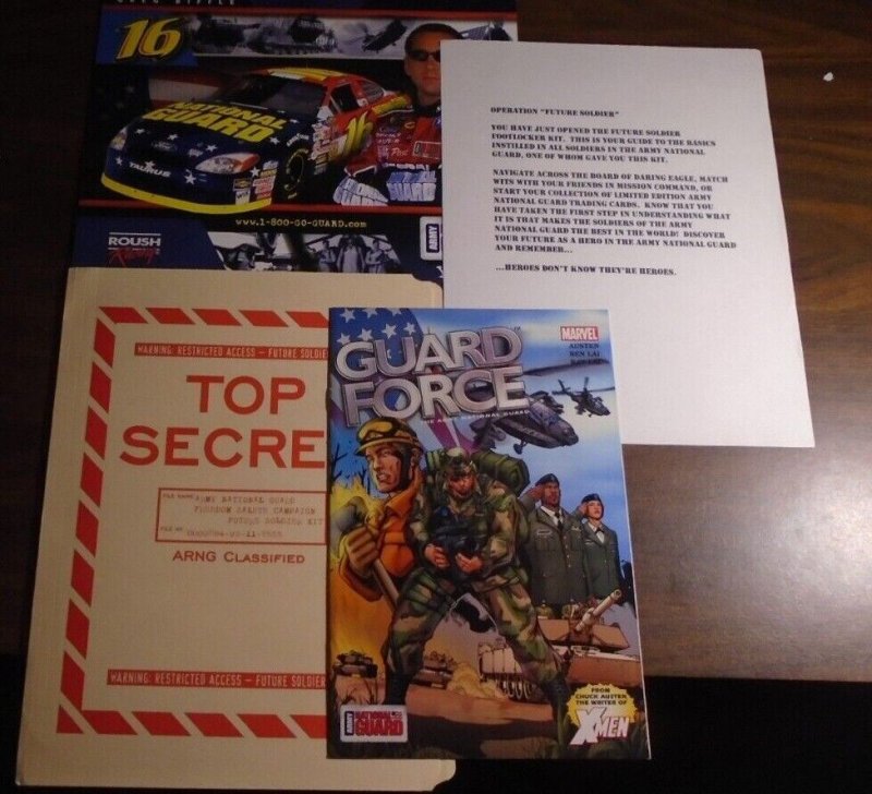 Guard Force 2004 Marvel Greg Biffle Roush NASCAR Army National Guard ...