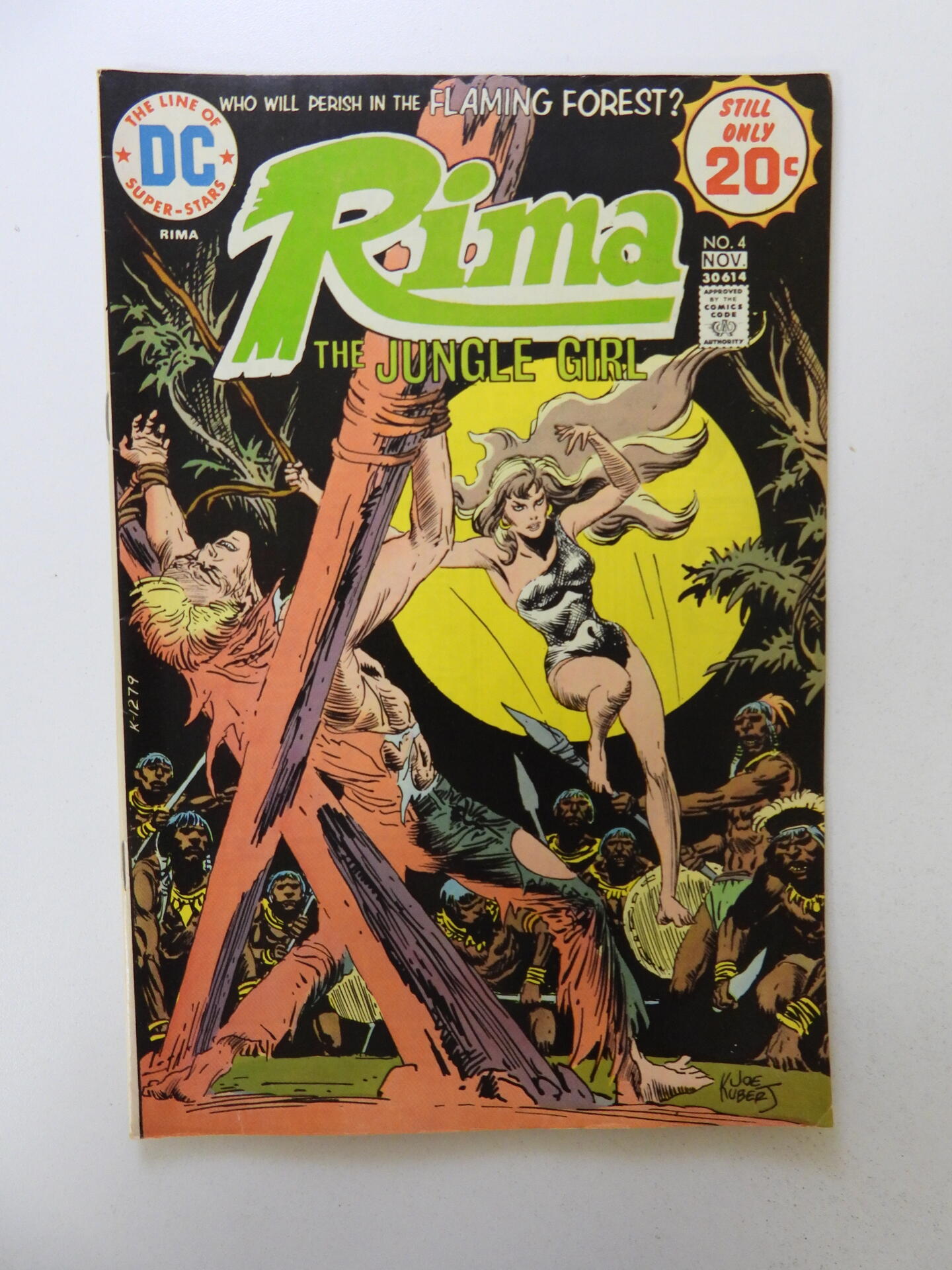Rima, the Jungle Girl #4 (1974) FN/VF condition | Comic Books - Bronze ...