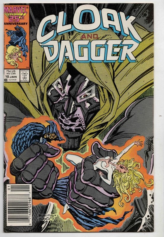 Cloak and Dagger #10 VINTAGE 1987 Marvel Comics Dr Doom | Comic Books ...