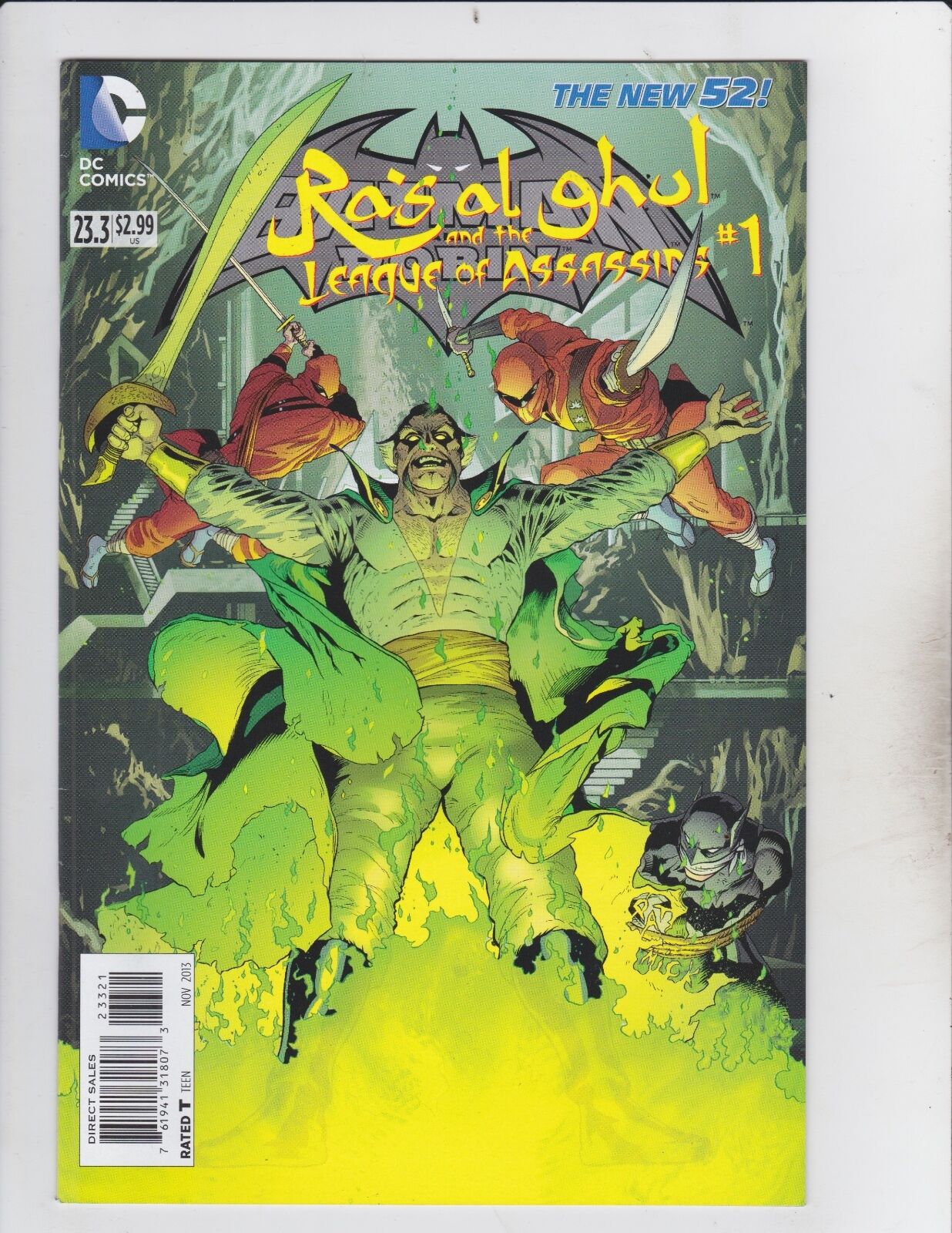 DC Comics! Batman & Robin! The New 52! Issue 23.3! | Comic Books ...