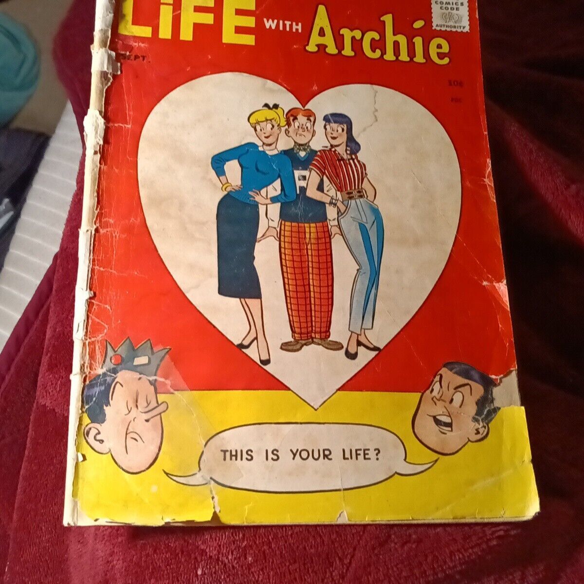 Life with Archie #1 mlj Comics 1958 silver age key book classic Betty ...