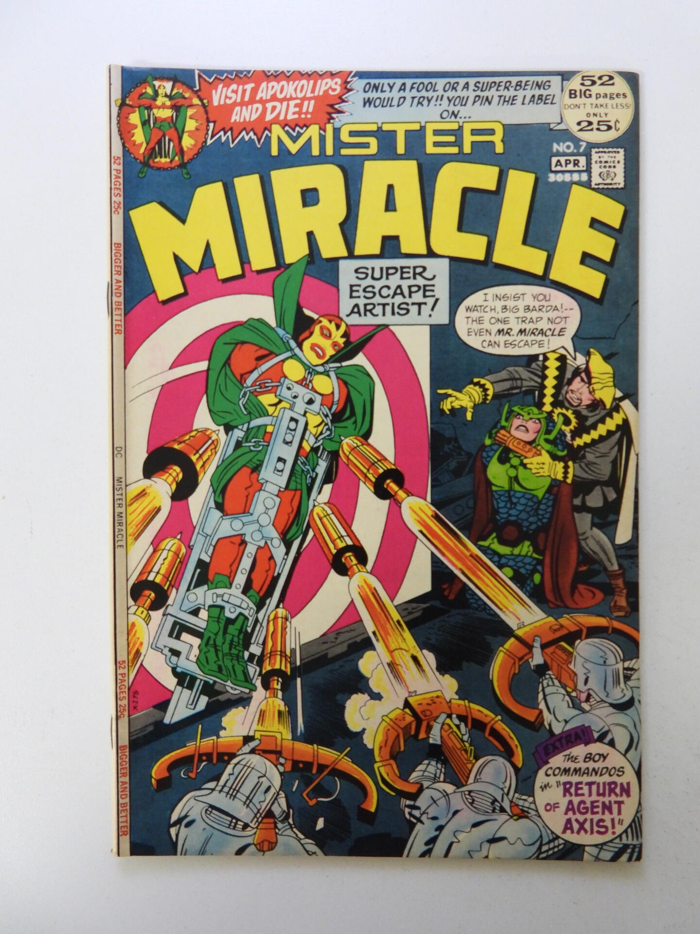 Mister Miracle #7 (1972) FN/VF condition | Comic Books - Bronze Age, DC ...