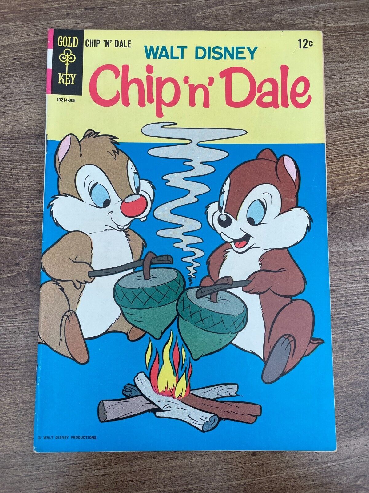 Chip N' Dale # 2 VF- Walt Disney Gold Key Comic Book Donald Mickey ...