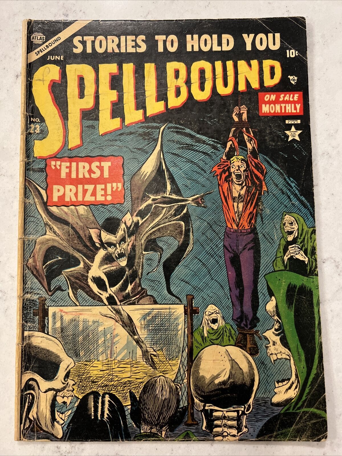 Spellbound #23 (Atlas 1954) Pre-Code Horror, Please see all pictures b4 purchase | Comic Books ...