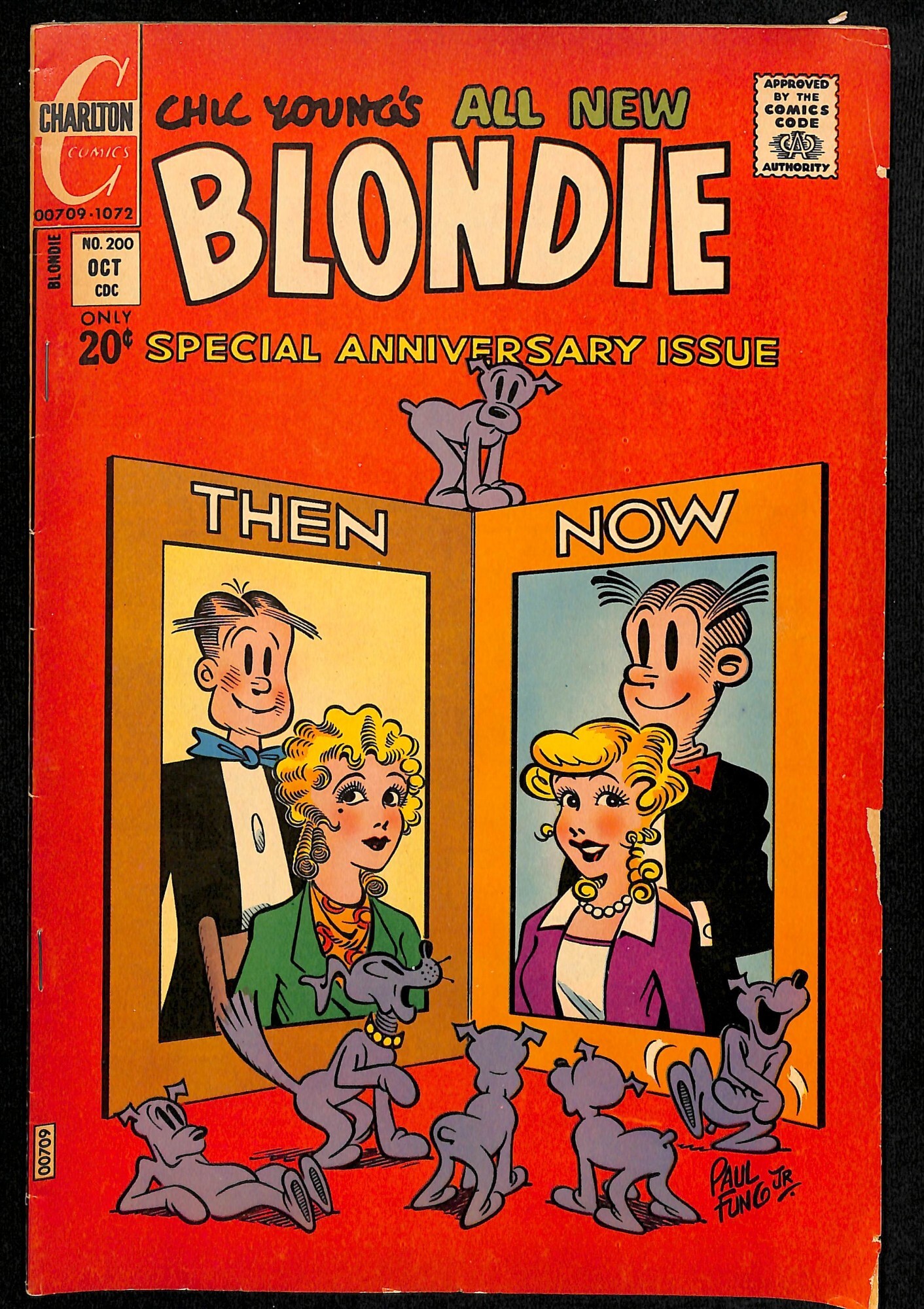 Chic Young's Blondie #200 (1972) | Comic Books - Bronze Age, Charlton ...