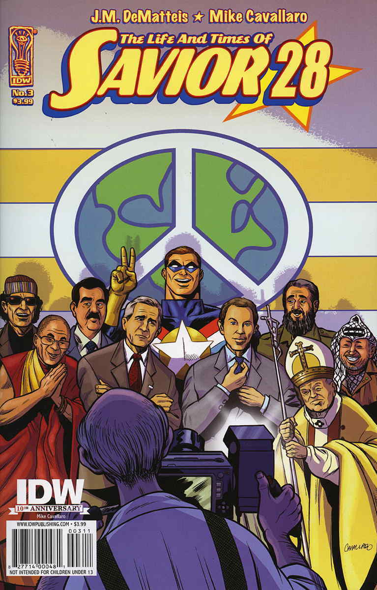 Life and Times of Savior 28, The #3A VF; IDW | J.M. DeMatteis - we ...