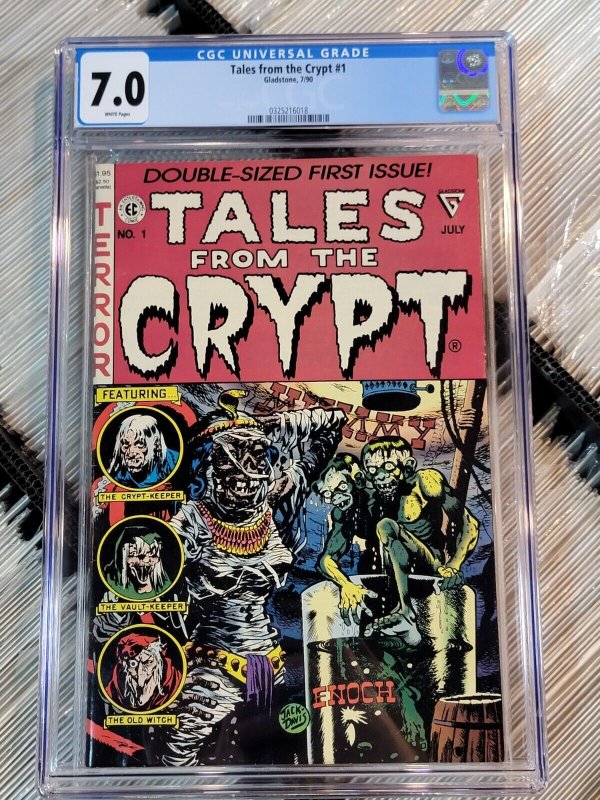 CGC 7.0 Tales from the Crypt #1 Comic Book 1990 - Gladstone | Comic ...