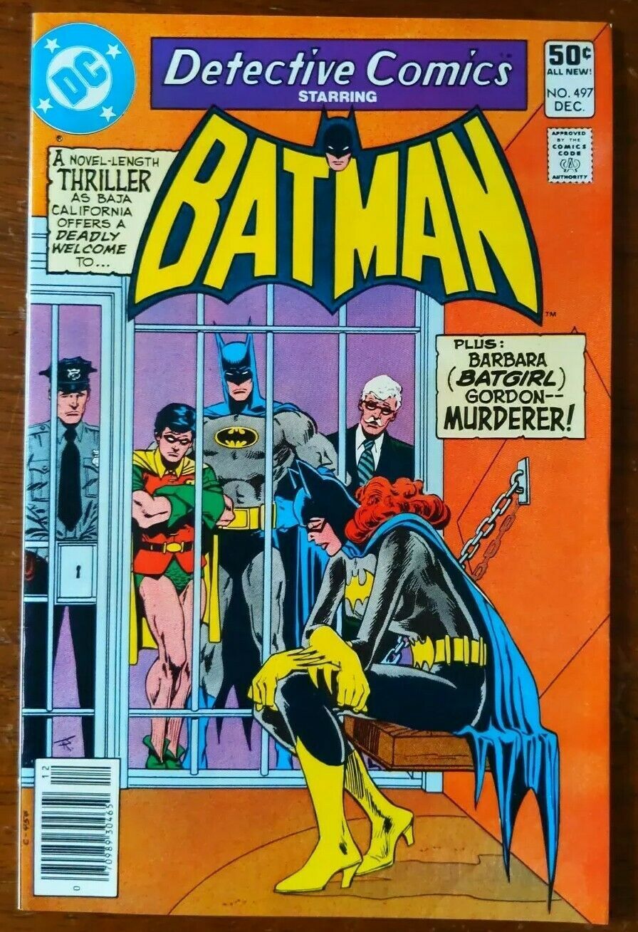 Detective Comics #479 & 497 - Lot Of 2! Clayface Batgirl Murderer ...