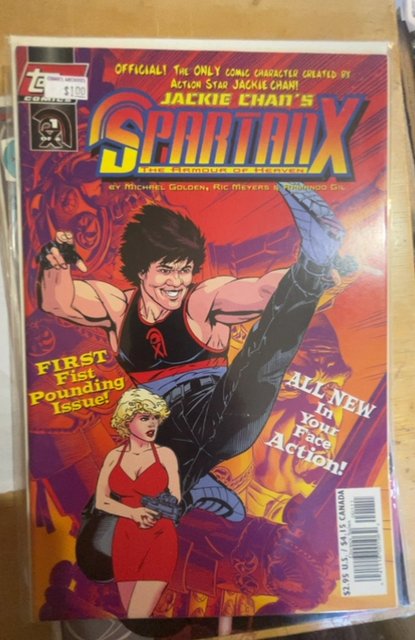 Jackie Chan's Spartan X: The Armour of Heaven #1 (1997) | Comic Books ...