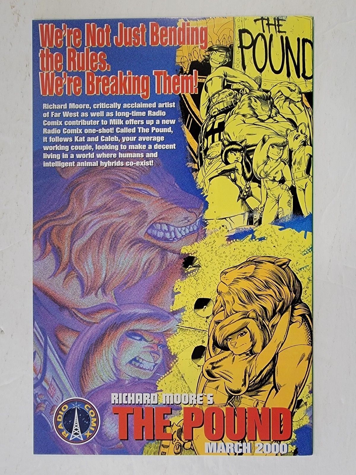 Genus(Radio/Sin Factory 1997) 35, 39! 2 books total! SCARCE, high grade ...