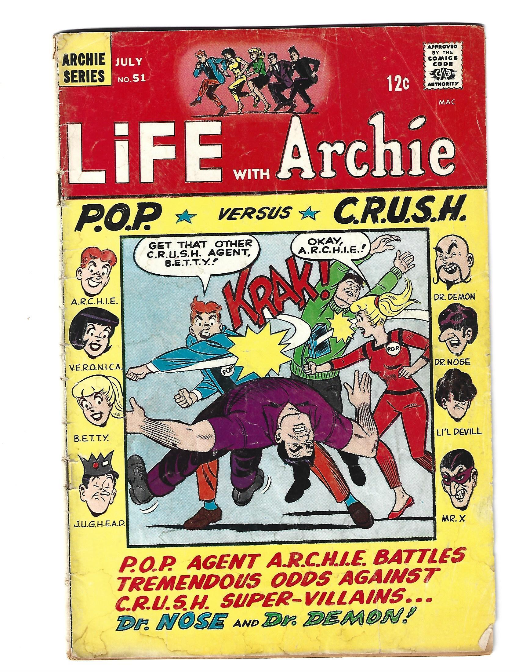 Life With Archie #51 (1966) | Comic Books - Silver Age, Archie Comics ...