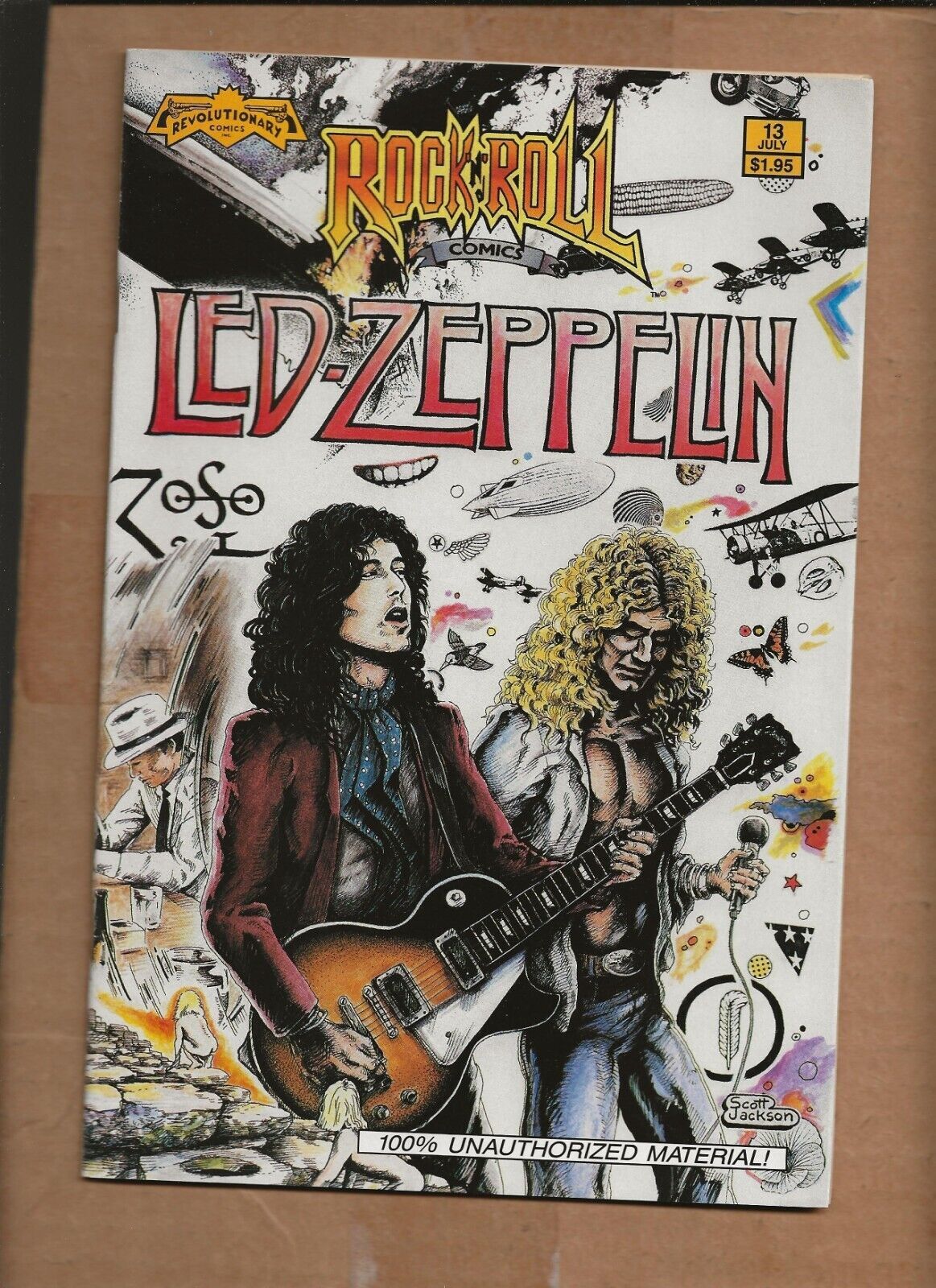 Rock & Roll Comics #13 LED Zeppelin 1st Printing Revolutionary ...