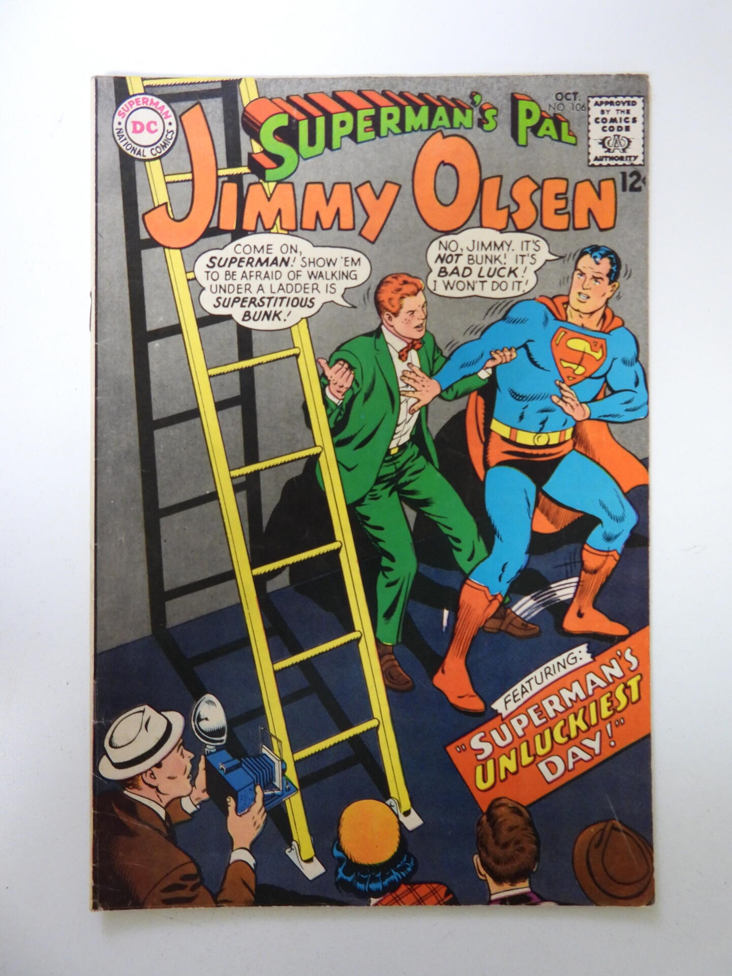 Superman's Pal, Jimmy Olsen #106 (1967) FN/VF condition | Comic Books ...
