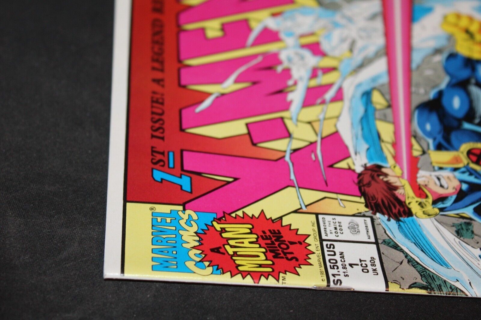 RARE X-Men 1 1991 Jim Lee Wolverine Cover Miscut Printer Error Variant ...