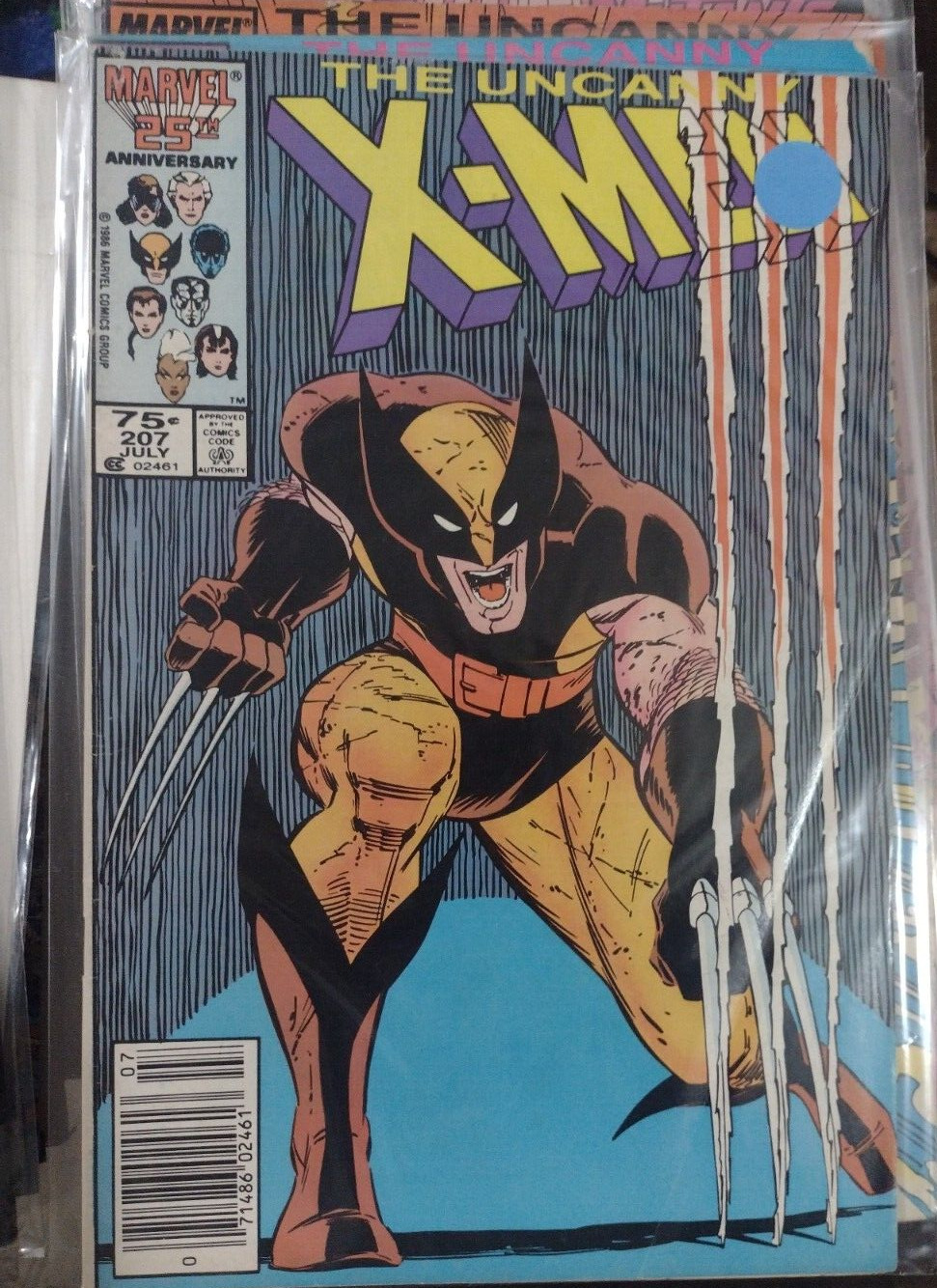 Uncanny X-Men # 207 1986 Marvel Disney KEY Selene Hellfire Club ...