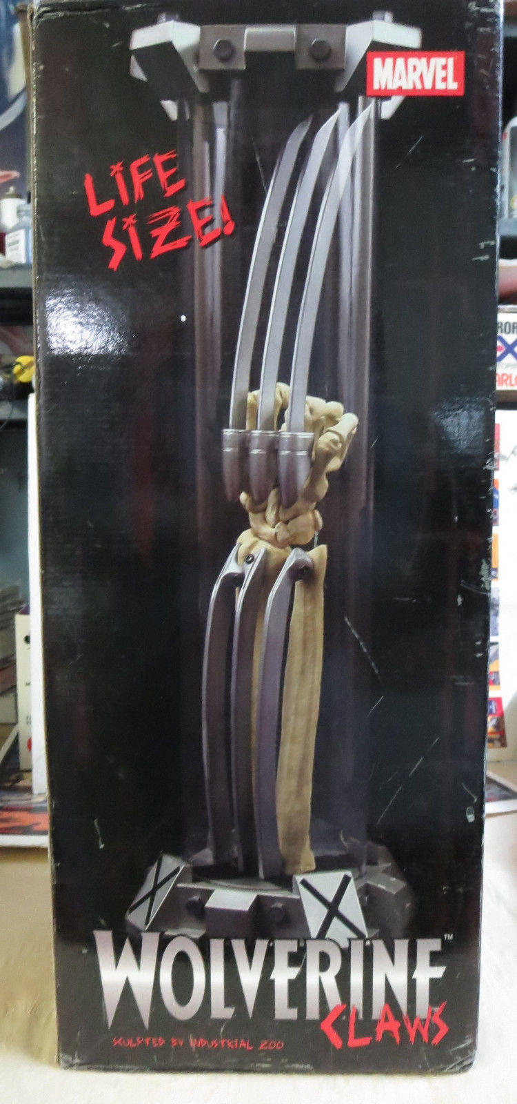 Wolverine Claws Life Size Statue Limited Diamond Direct 2003 X-Men ...
