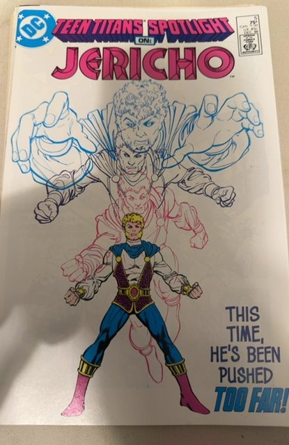 Teen Titans Spotlight #5 (1986) Jericho | Comic Books - Copper Age, DC ...