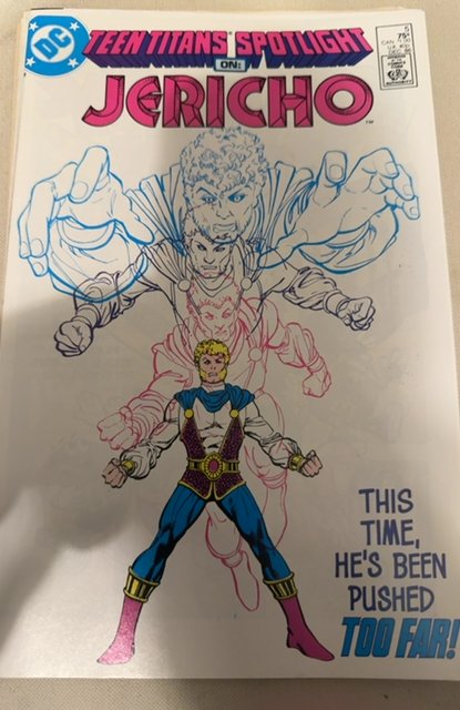 Teen Titans Spotlight #5 (1986) Jericho | Comic Books - Copper Age, DC ...