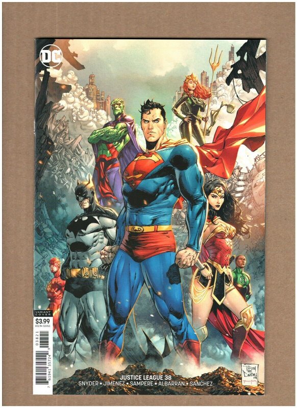 Justice League #38 DC Comics 2020 Tony Daniel Variant Superman NM- 9.2 ...