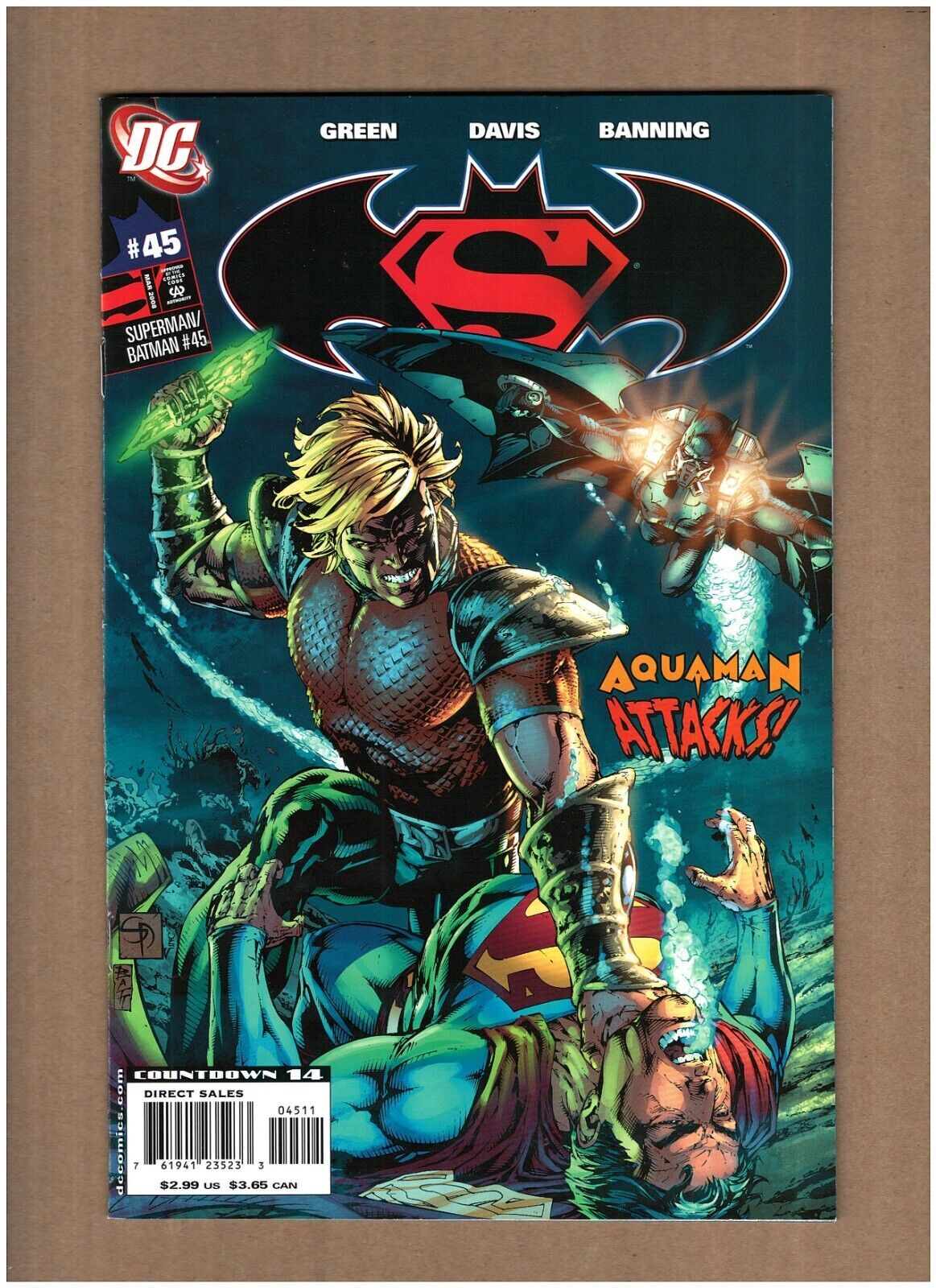 Superman/Batman #45 DC Comics 2008 Aquaman VF+ 8.5 | Comic Books ...