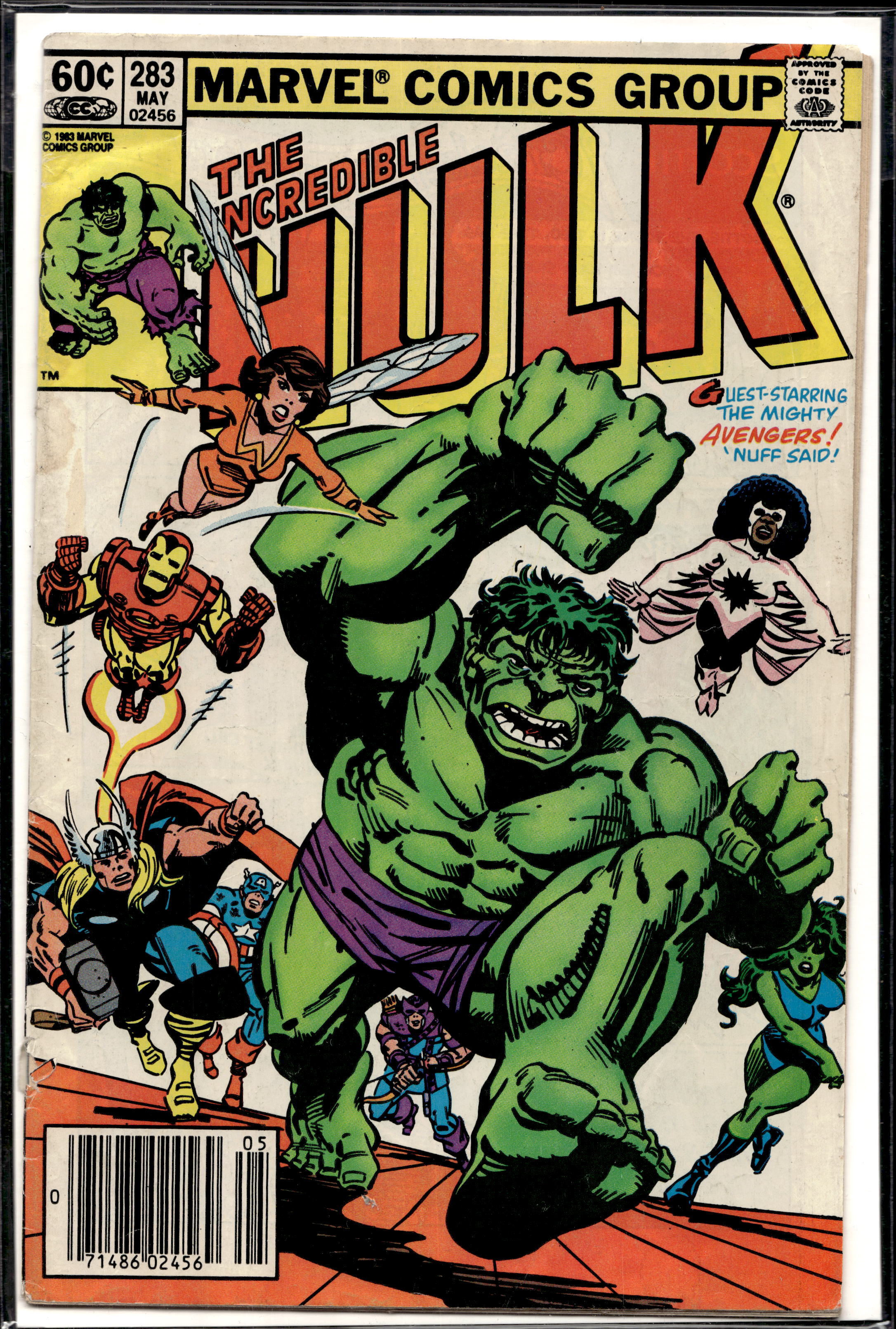 The Incredible Hulk #283 (1983) Hulk | Comic Books - Bronze Age, Marvel ...