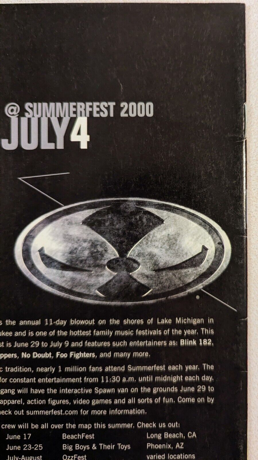 Spawn #96 (2000) Higher Grade Copy Image Comics Todd McFarlane Capullo ...