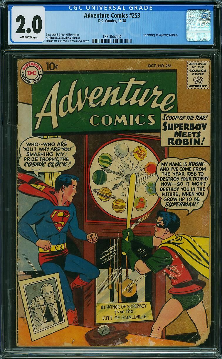 Adventure Comics (1958-1960) CGC SET | Comic Books - Silver Age, DC ...