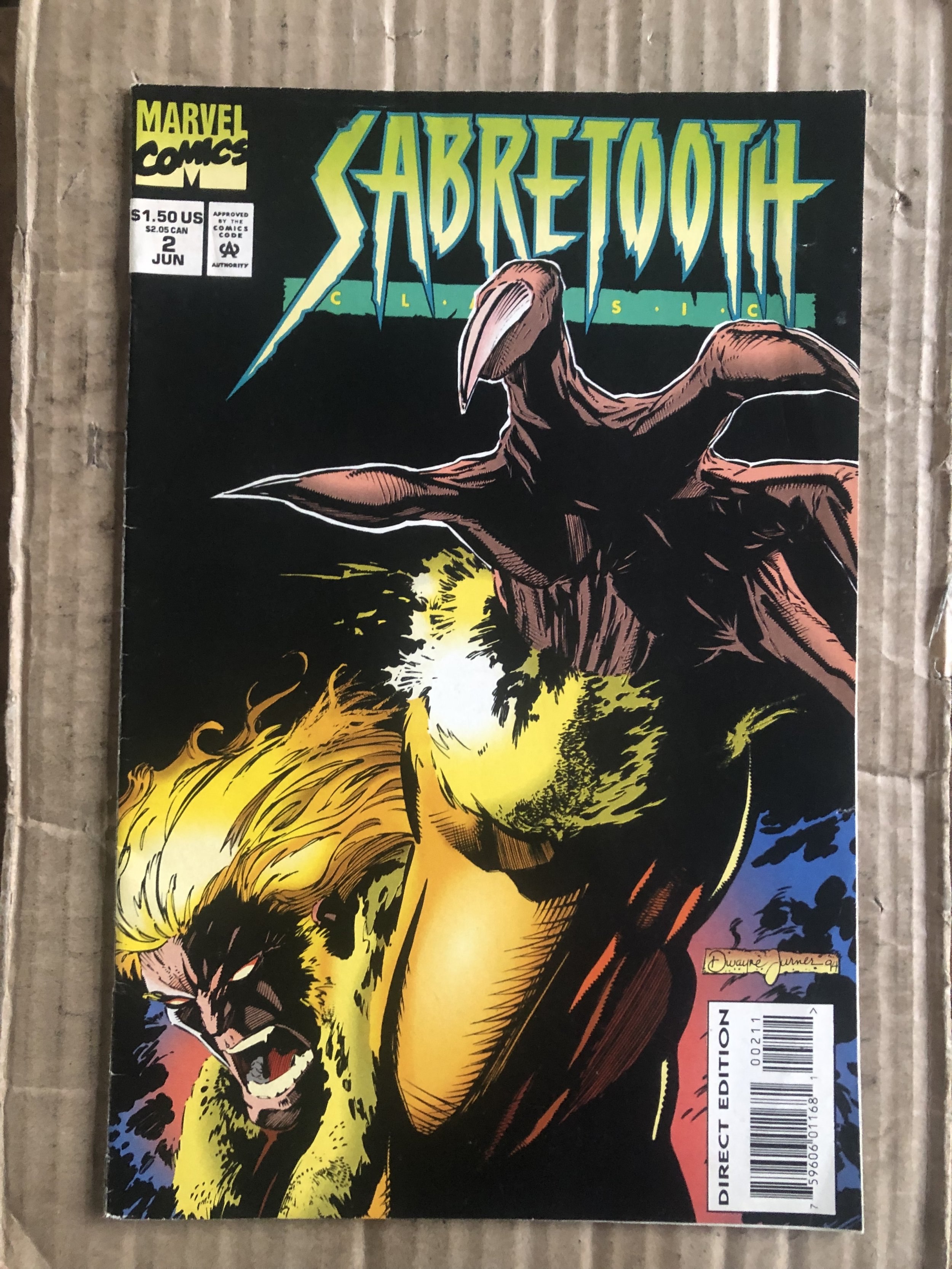 Sabretooth Classic #2 (1994) | Comic Books - Modern Age, Marvel ...