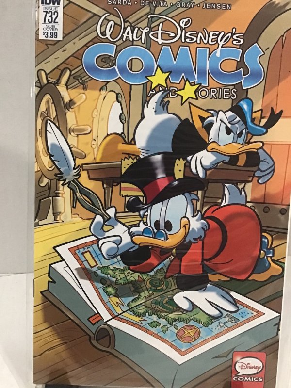 Walt Disney's Comics & Stories #732 Subscription Cover (2016) | Comic ...