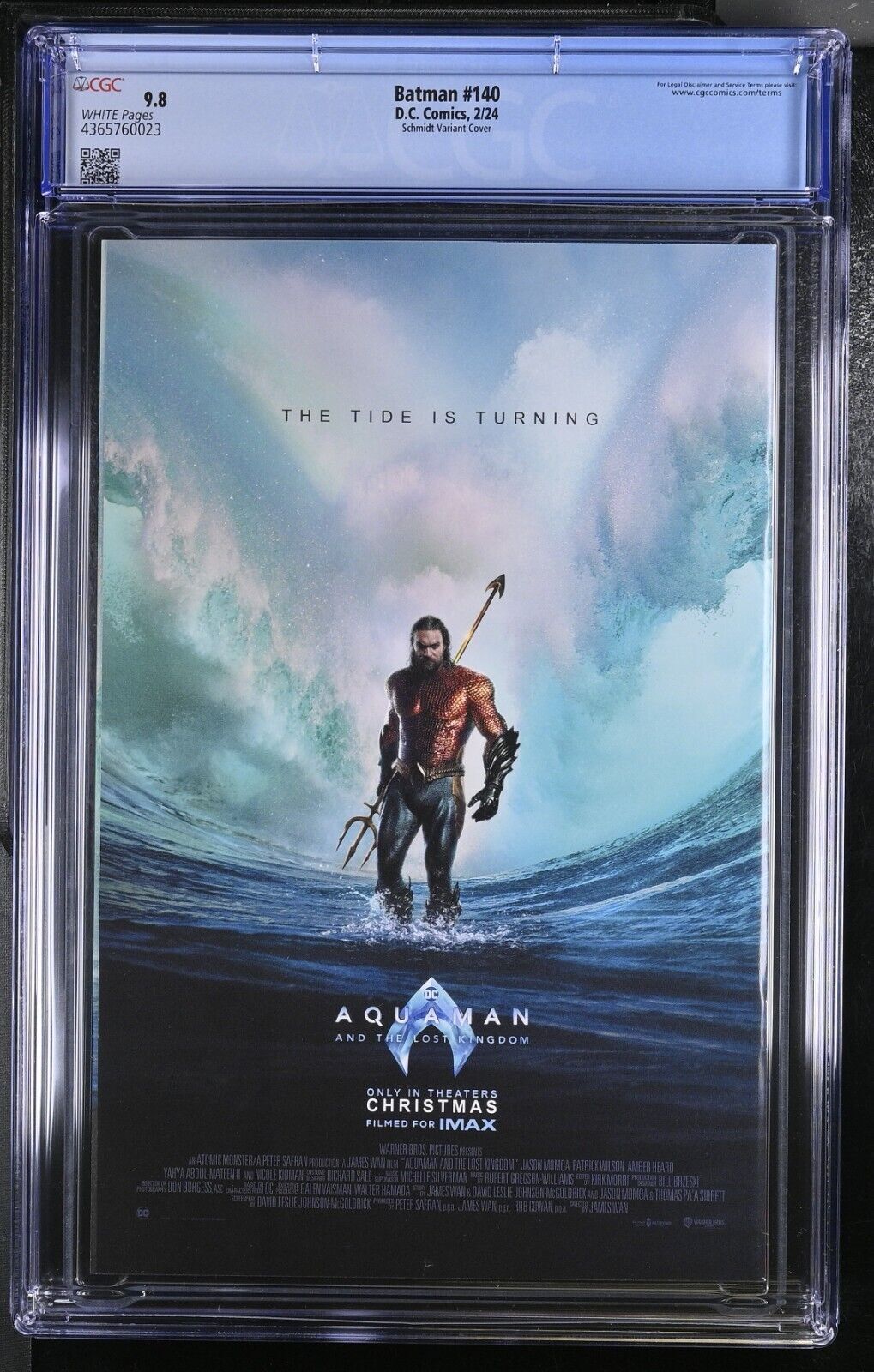 Batman #140 CGC 9.8 Santa Claus Batman 1 1939 Homage Cover DC 2023 ...