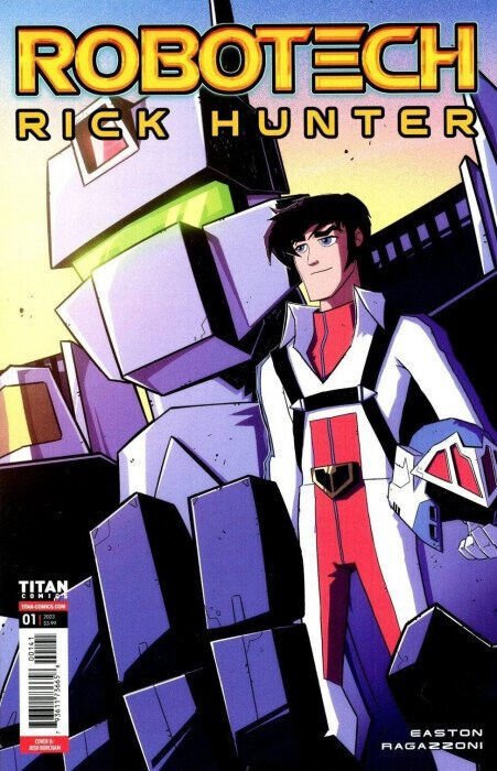 Robotech Rick Hunter #1 Josh Burcham Variant Titan Comics 2023 | Comic Books - Modern Age, Titan ...