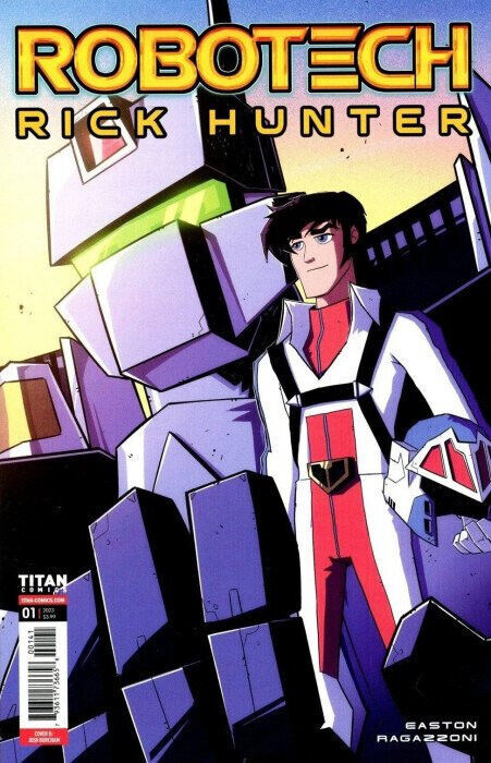 Robotech Rick Hunter #1 Josh Burcham Variant Titan Comics 2023 | Comic Books - Modern Age, Titan ...