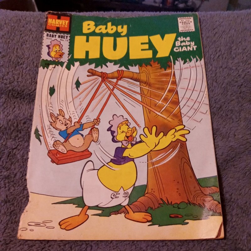 Baby Huey the Baby Giant #13 harvey comics 1958 golden age cartoon ...