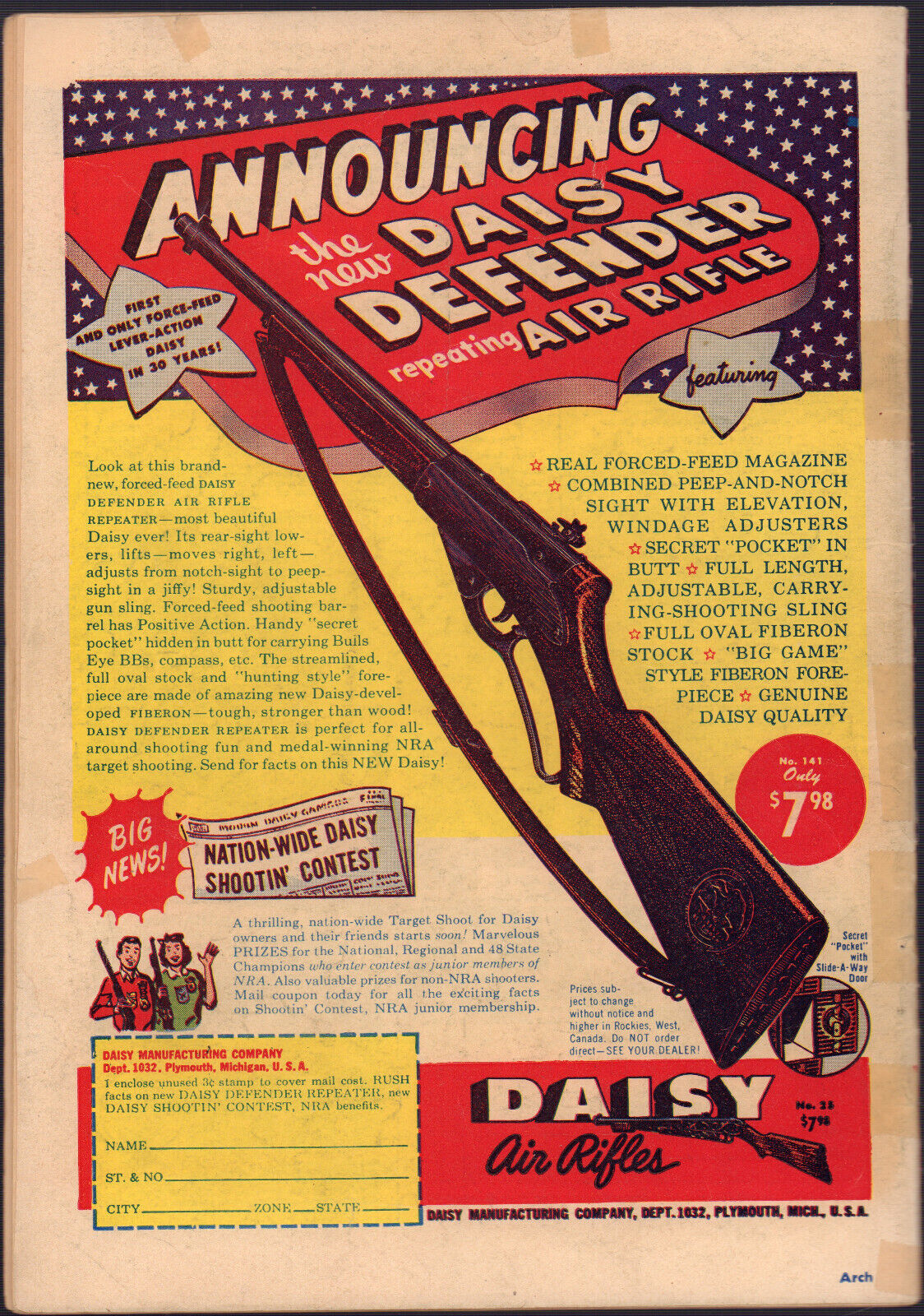 Archie #55 - Archie & Veronica Innuendo Kiss (Grade 3.0) 1952 | Comic ...